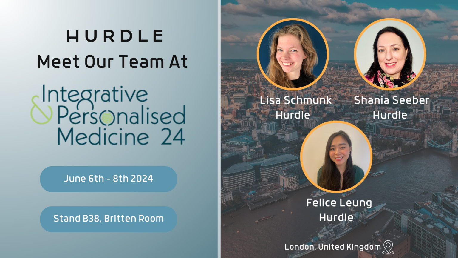 Meet us in London at the IPM Conference 6-8th June 2024! - Hurdle